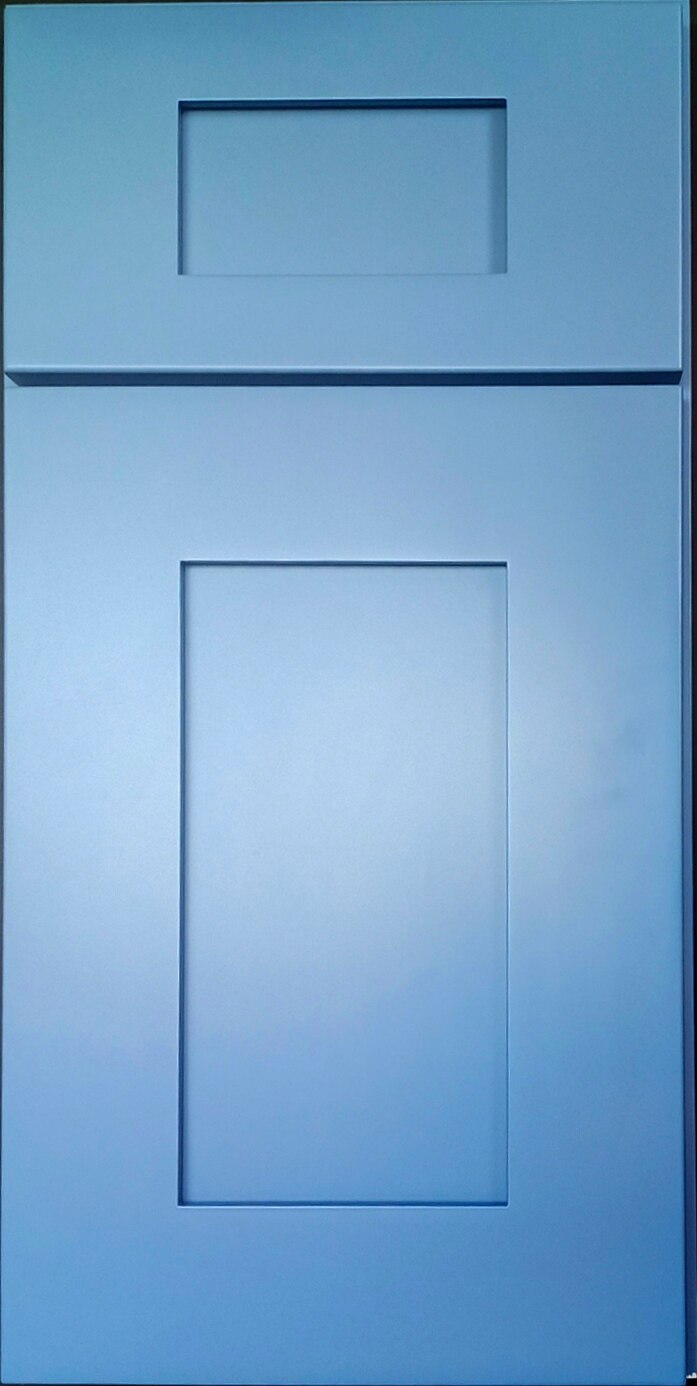 SAMPLE DOORS :: Shaker Collection :: Xterra Blue Shaker (AX) - All Wood ...